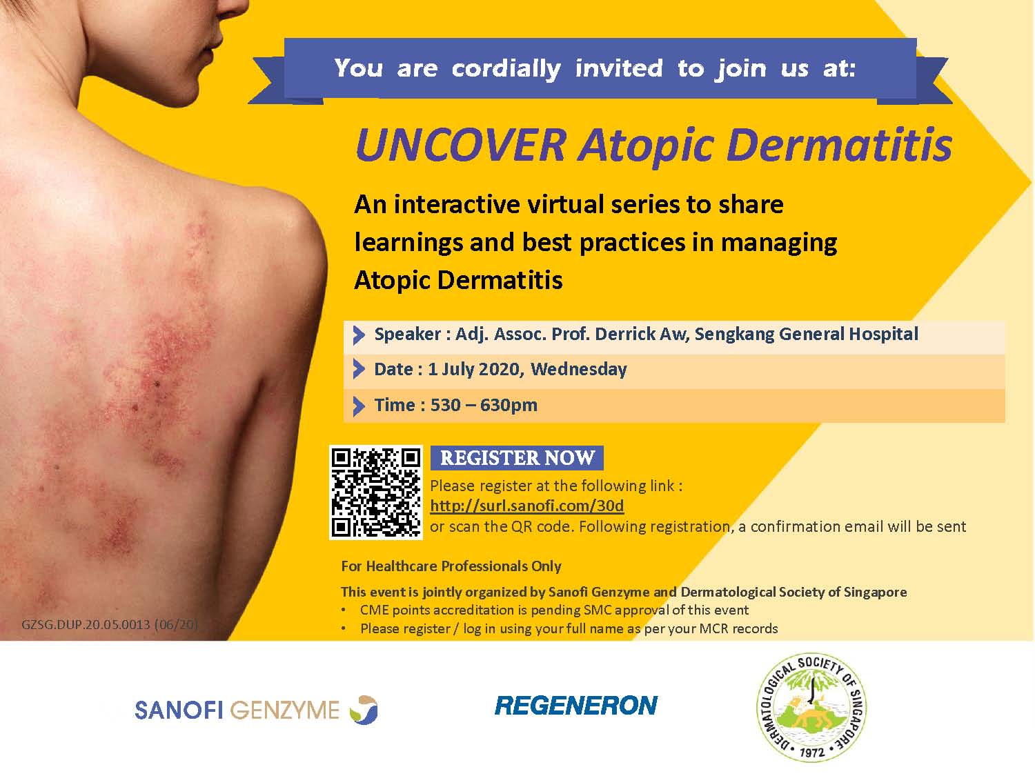 Uncover Atopic Dermatitis - Dermatological Society of Singapore